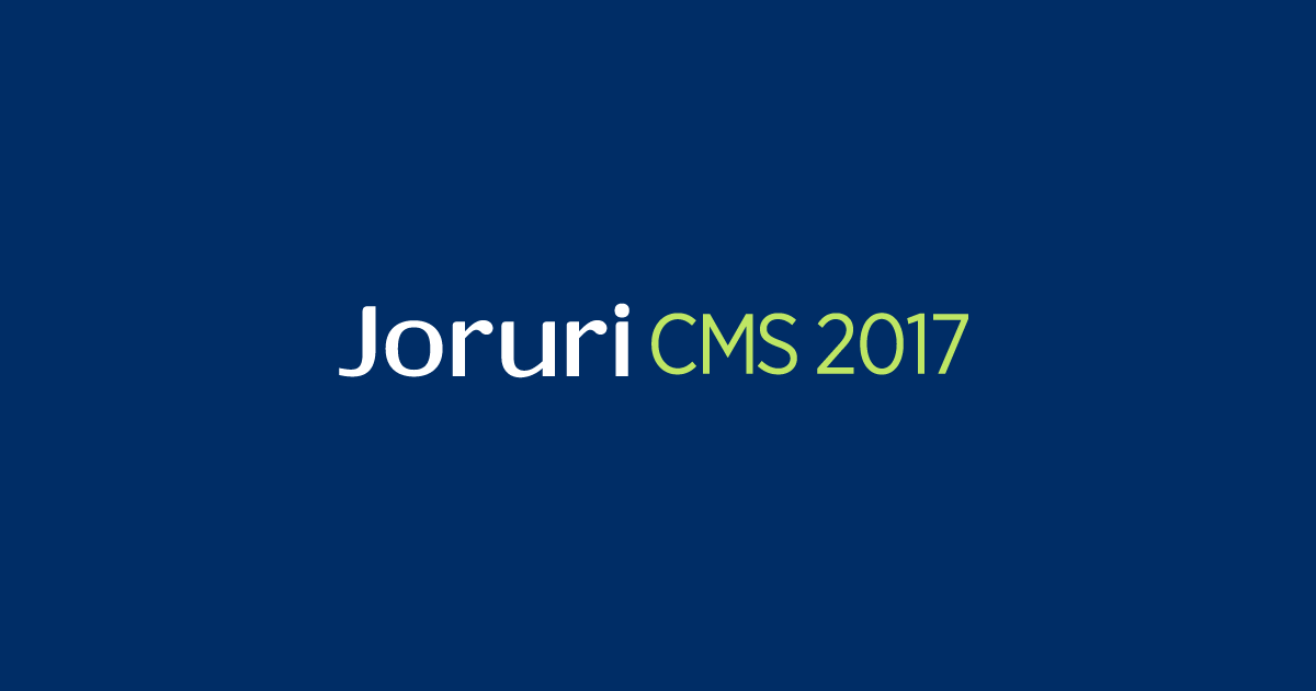 Joruri CMS 2017 公式サイト | 自治体向けコンテンツ管理システム「Joruri CMS 2020」
